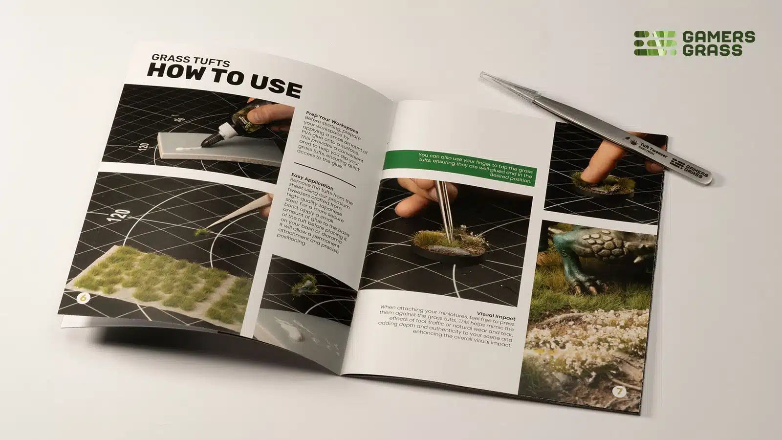 Gamers Grass Grass Tuft Starter Box GREEN